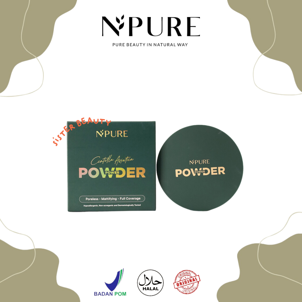 Jual SisterBeauty - Npure Acne Power Cover Power Powder / Bedak Cover ...