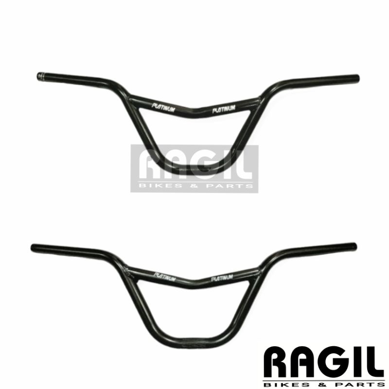 Jual STANG SEPEDA BMX MODEL M PLATINUM 22.2 BESI TEBAL TEEN STEEL HITAM ...