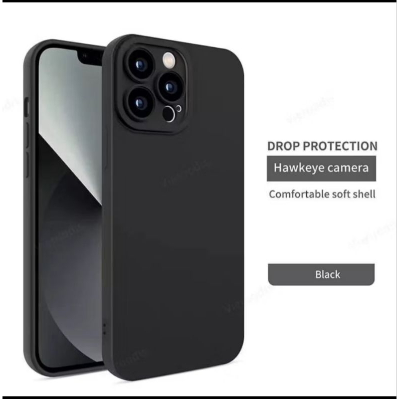 Jual SOFTCASE FULL BLACK VIVO S1/S1 PRO CASE MACARON PELINDUNG CAMERA HITAM POLOS | Shopee Indonesia