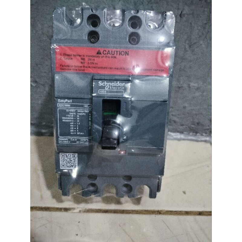 Jual MCCB BREAKER SCHNEIDER EasyPact TYPE EZC100H 100A | Shopee Indonesia