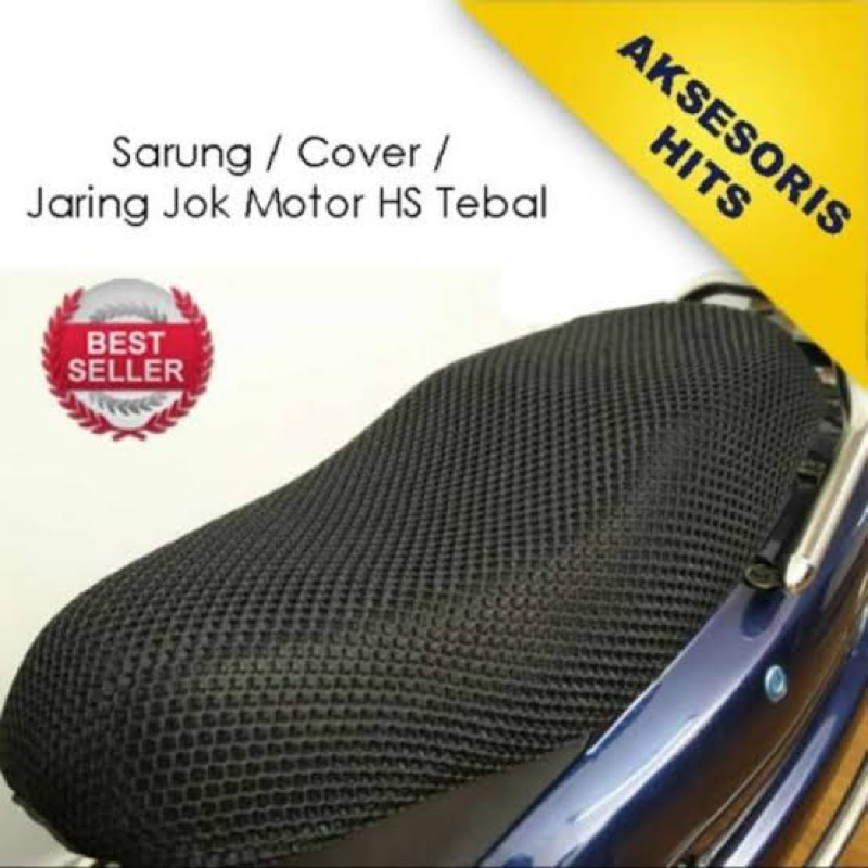 Jual jaring sarung jok motor universal bahan nilon tebal jaring saring ...