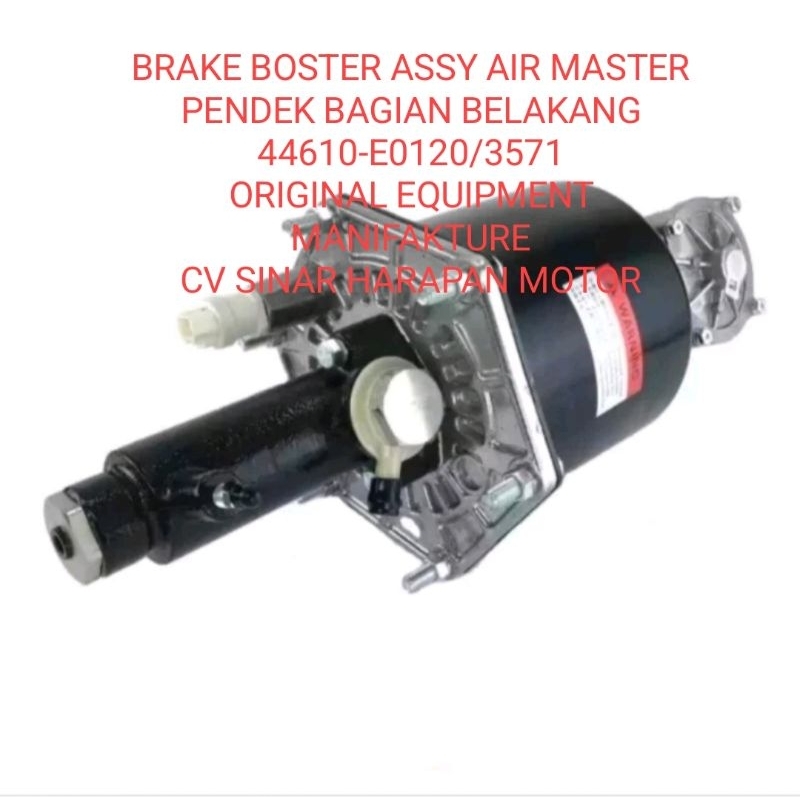 Jual AIR MASTER PENDEK HINO LOHAN FM 260 TI 44610-3571 BRAKE BOOSTER ...