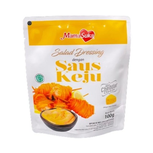 Jual Mamasuka saos keju salad dressing 100 gram / mayones keju enak ...