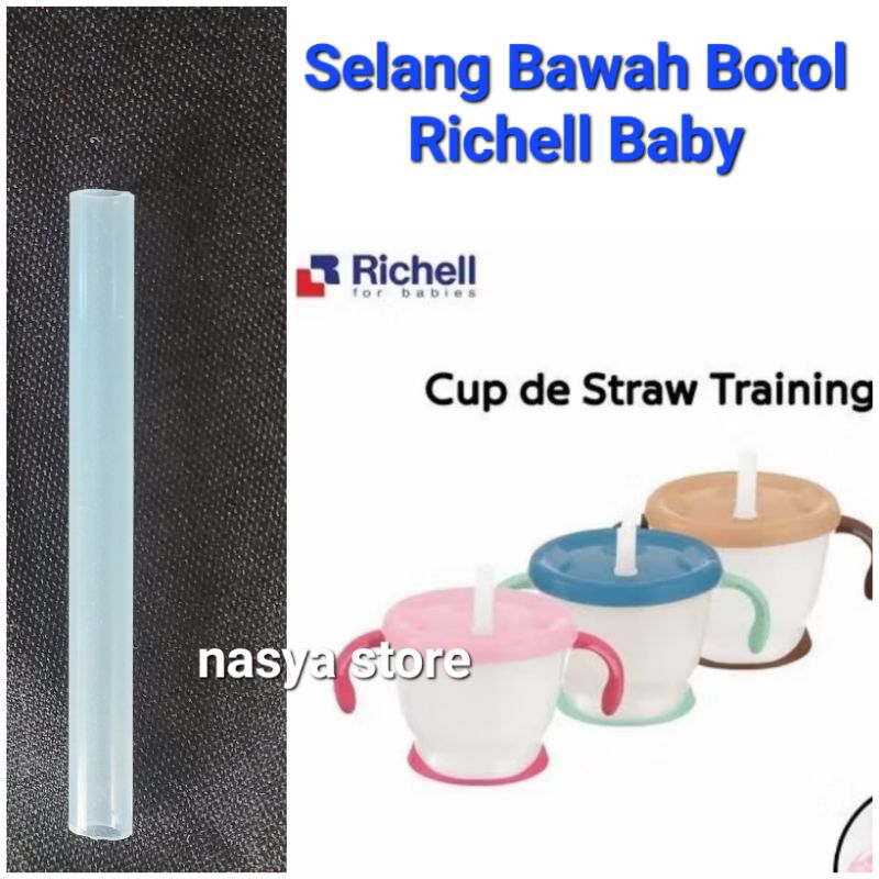 Jual Selang Bawah Sedotan Botol Richell Baby Cup De Mag Aqualea ...