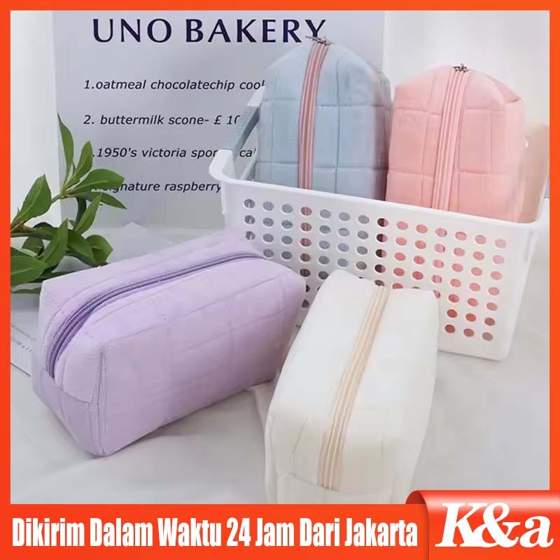 Jual Dompet Make Up Dompet Kosmetik Bulu Make Up Pouch Cosmetic Pouch ...