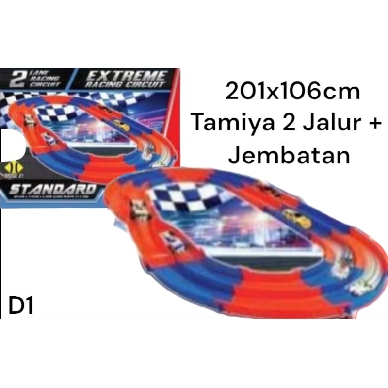 Jual PROMO! TRACK TAMIYA 3 JALUR / JALAN TAMIYA / JALUR TAMIYA / TAMIYA ...