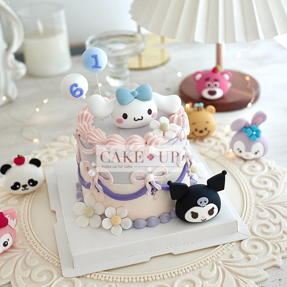 Jual Cake Topper Cinamoroll Kuromi Melody Topper Kue Pajangan Kue ...