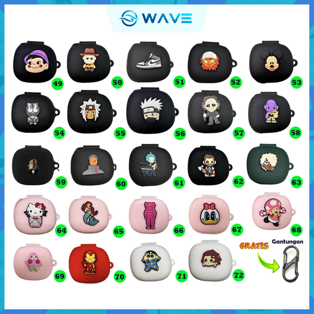 Jual [R50i] Case Soundcore R50i Animation Silicon Premium Soft Anker ...