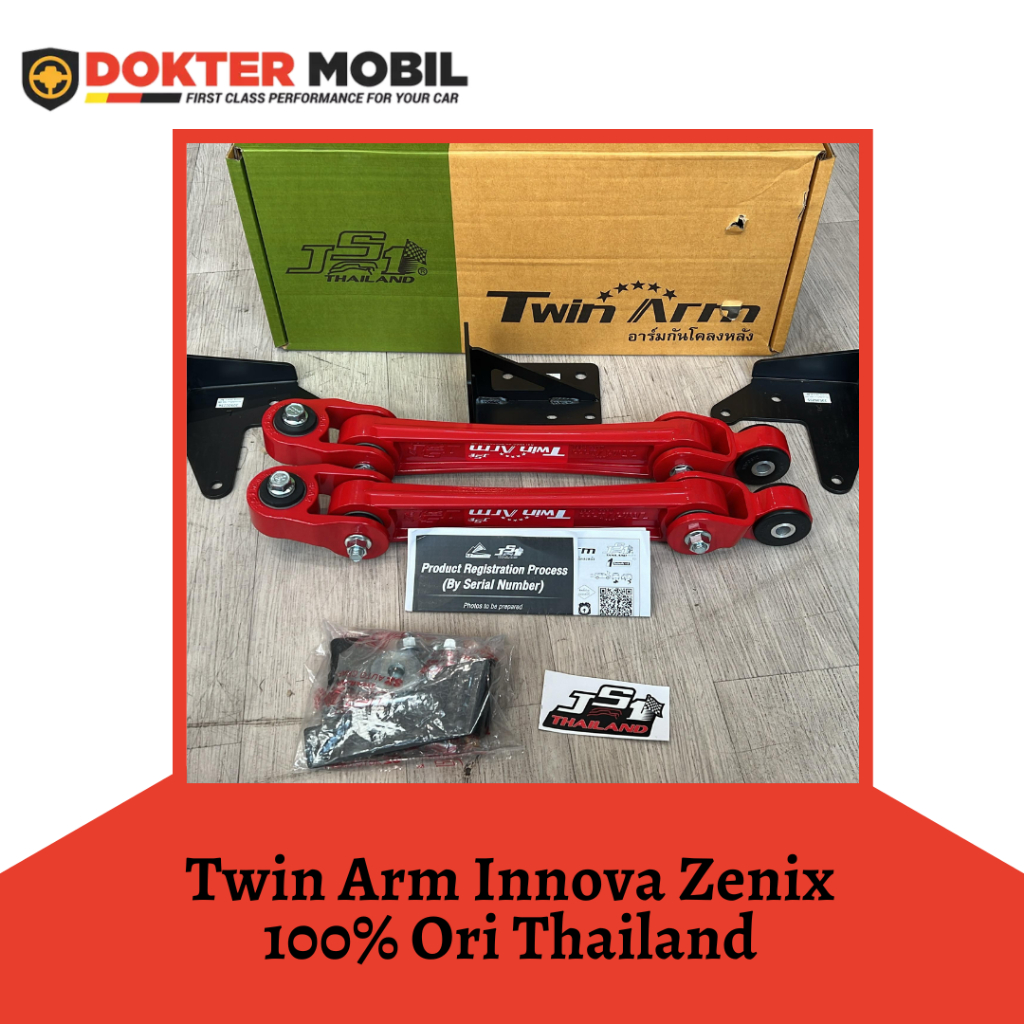 Jual Balance Arm Twin Arm Innova Zenix JS1 Original Thailand Merah ...