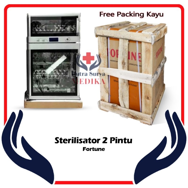 Jual Sterilisator Kering 2 Pintu Fortune Alat Sterilizer Instrument ...