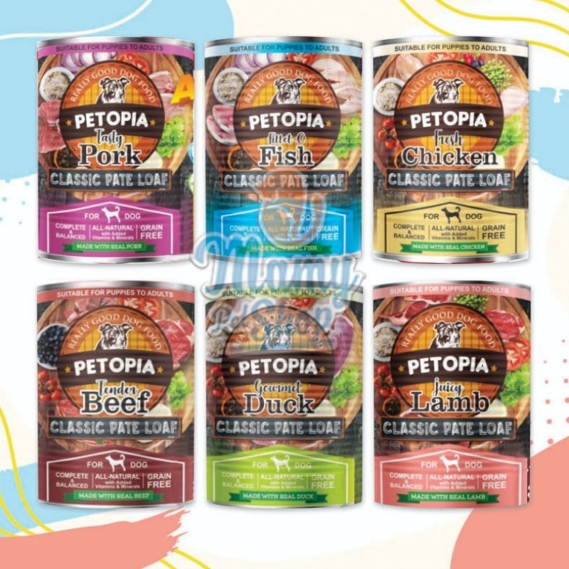 Jual PETOPIA DOG KALENG 380 GR PAKAN ANJING | Shopee Indonesia
