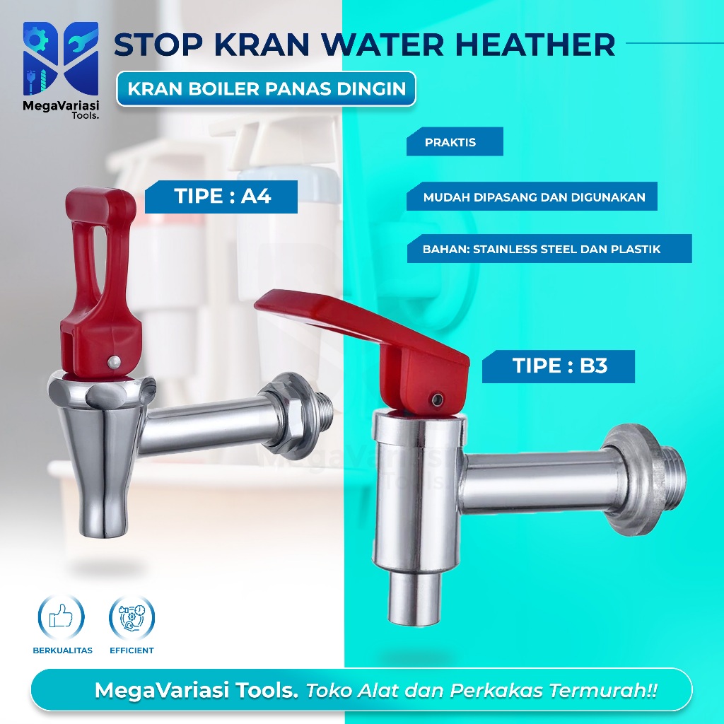 Jual Kran Boiler Panas Dingin Coffee Warm Water Heather Kran Panas ...