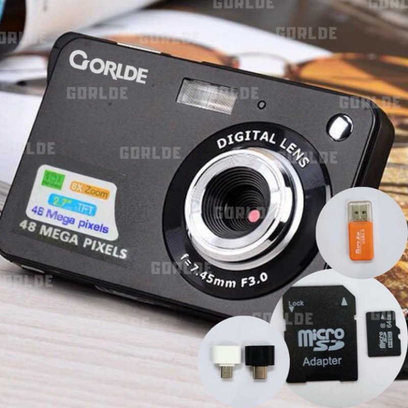 Jual Digital Camera Digicam Kamera Pocket 48MP Kamera DIGITAL POCKET ...