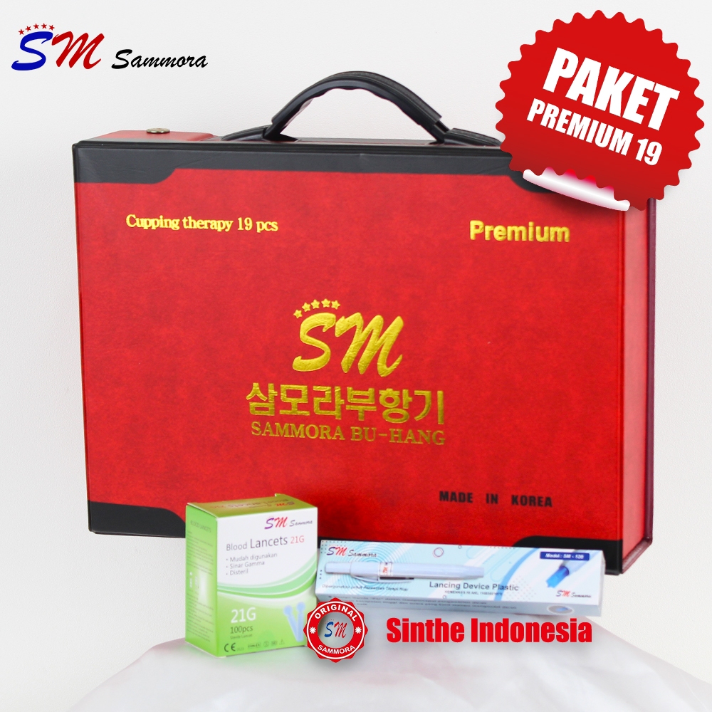 Jual Alat Bekam Set Pen Lancet / Alat Kop Angin Set / Paket Kop Korea Sammora Premium 19pcs ...