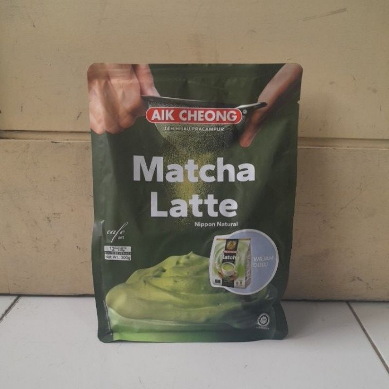 Jual aik cheong matcha latte 12sachet | Shopee Indonesia