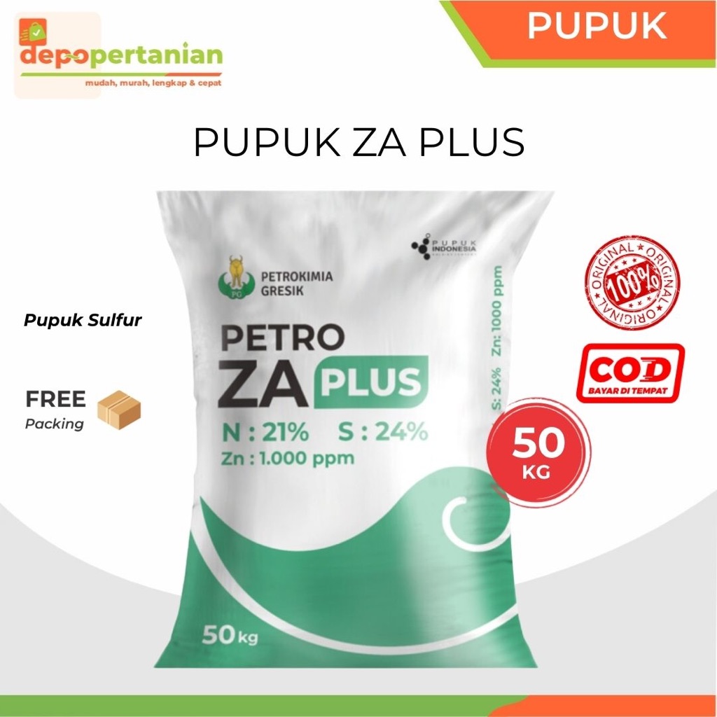 Jual Depo Pertanian - Pupuk Petro ZA Plus 50 kg | Shopee Indonesia