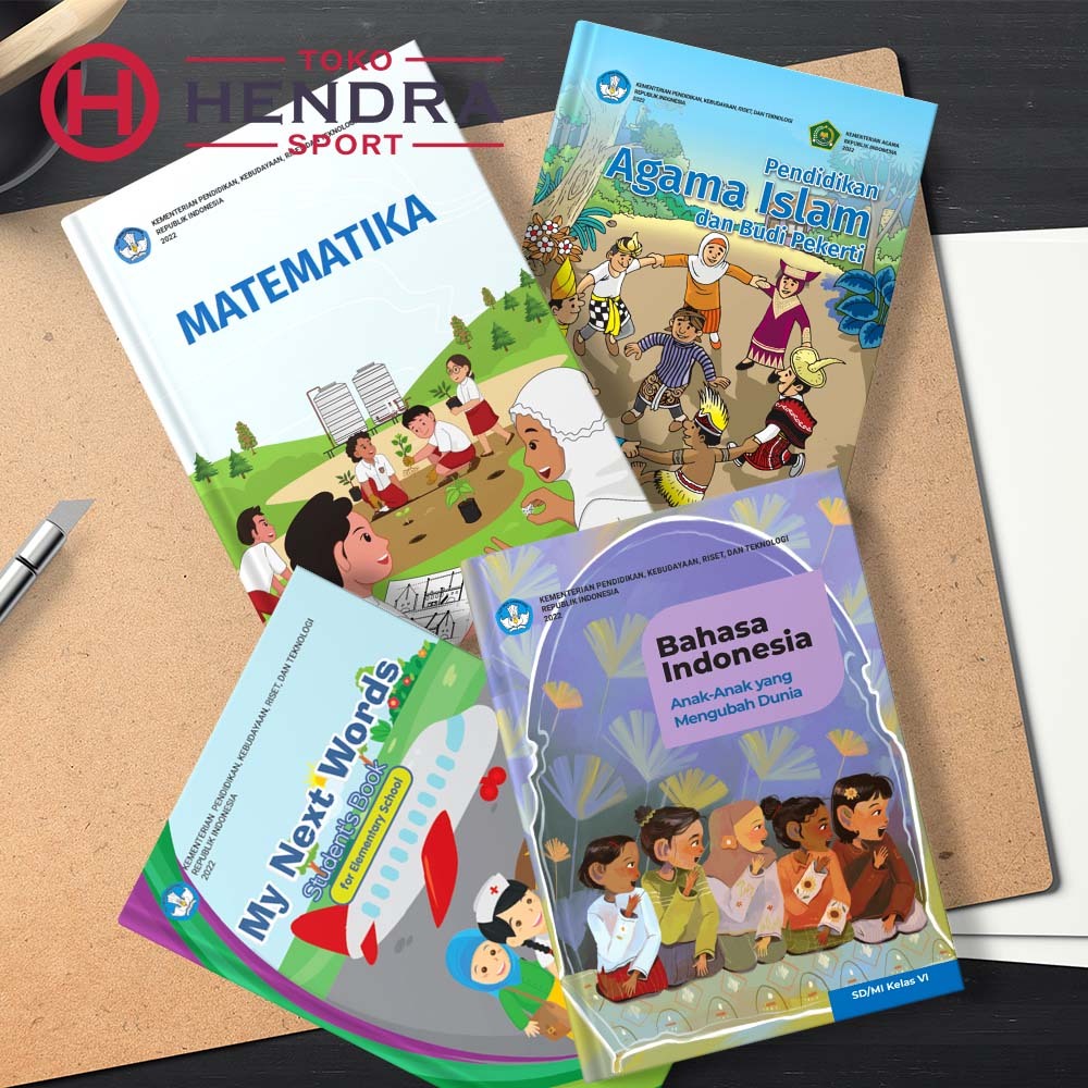 Jual Buku Paket Pelajaran Kelas 6 SD Kurikulum Merdeka Edisi Terbaru ...