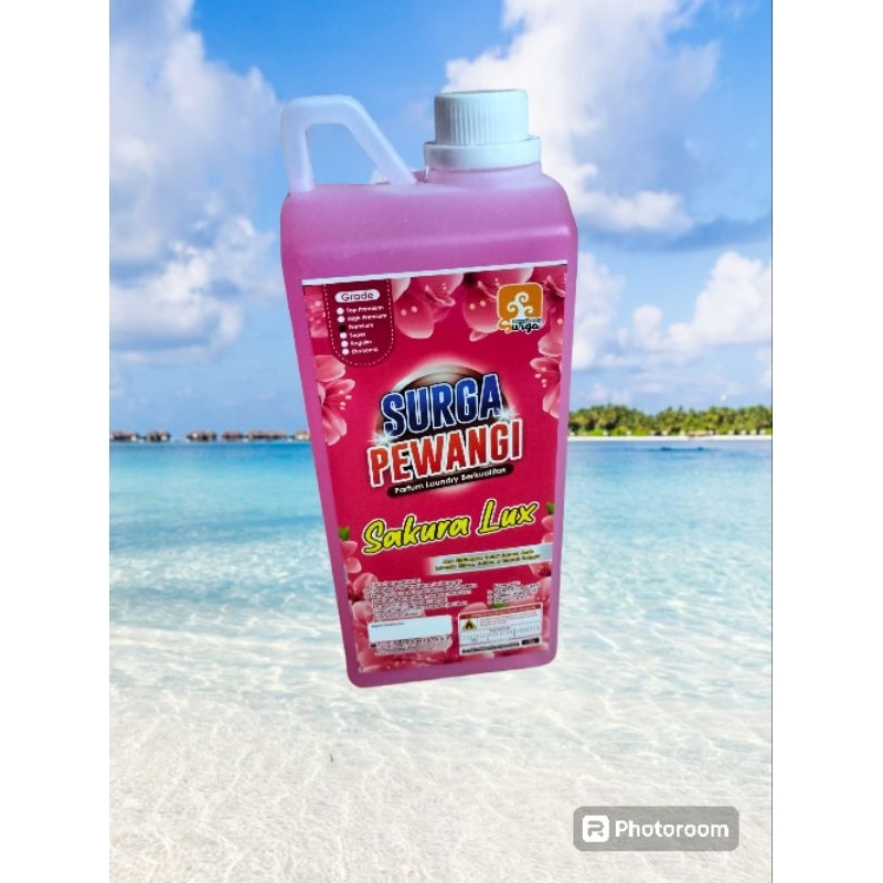 Jual Pewangi/Parfum laundry SURGA PEWANGI kualitas premium kemasan 1 ...