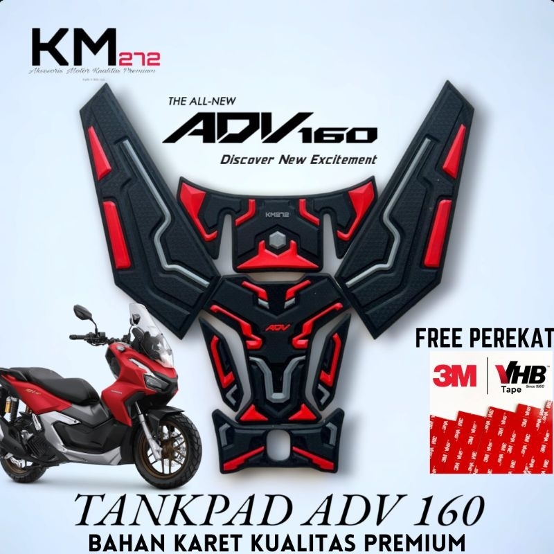 Jual TANKPAD HONDA ADV 160 ABS CBS/DECKPAD HONDA ADV 160 AKSESORIS ADV ...