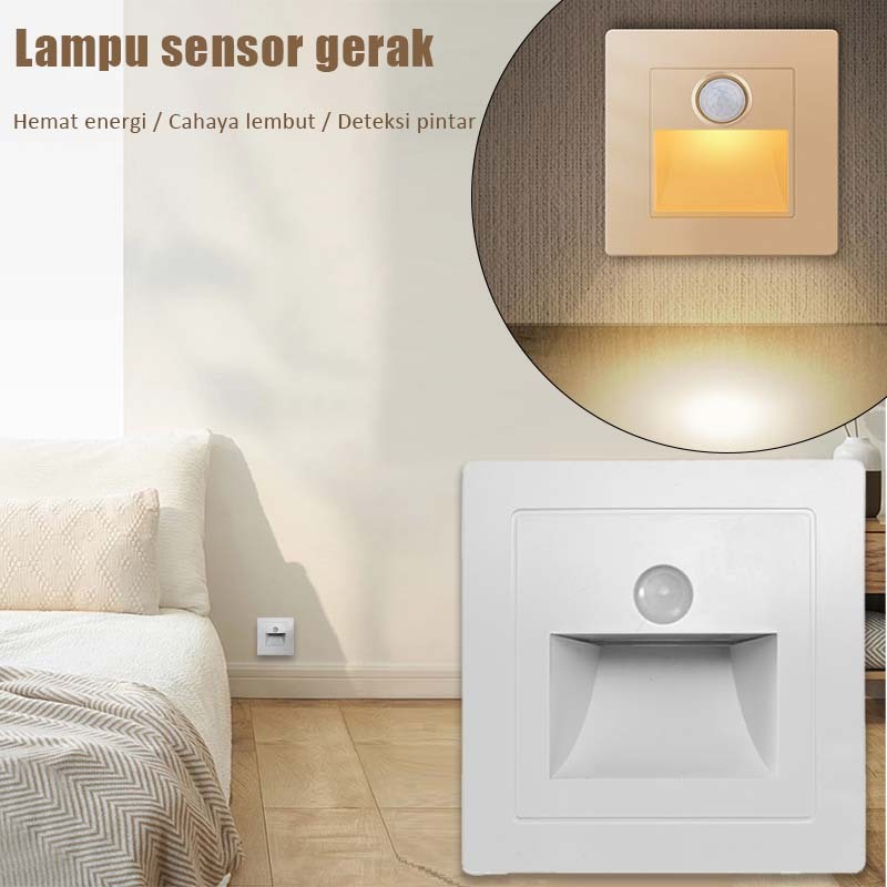 Jual Lampu Tangga Otomatis Lampu Led Tangga Lampu Sensor Tangga Dinding ...
