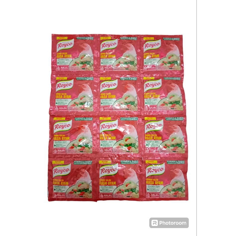Jual Royco Ayam renceng isi (24pcs) peyedap rasa | Shopee Indonesia