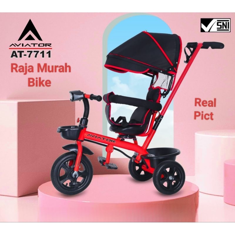 Jual Sepeda Anak Roda Tiga Aviator AT-7711 Sepeda Roda Tiga Aviator ...