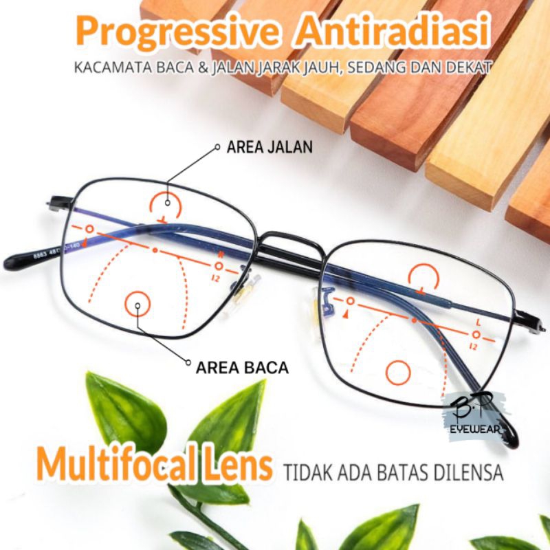Jual Kacamata Baca Progresif Supersin/Crmc Antiradiasi | Kacamata Baca ...