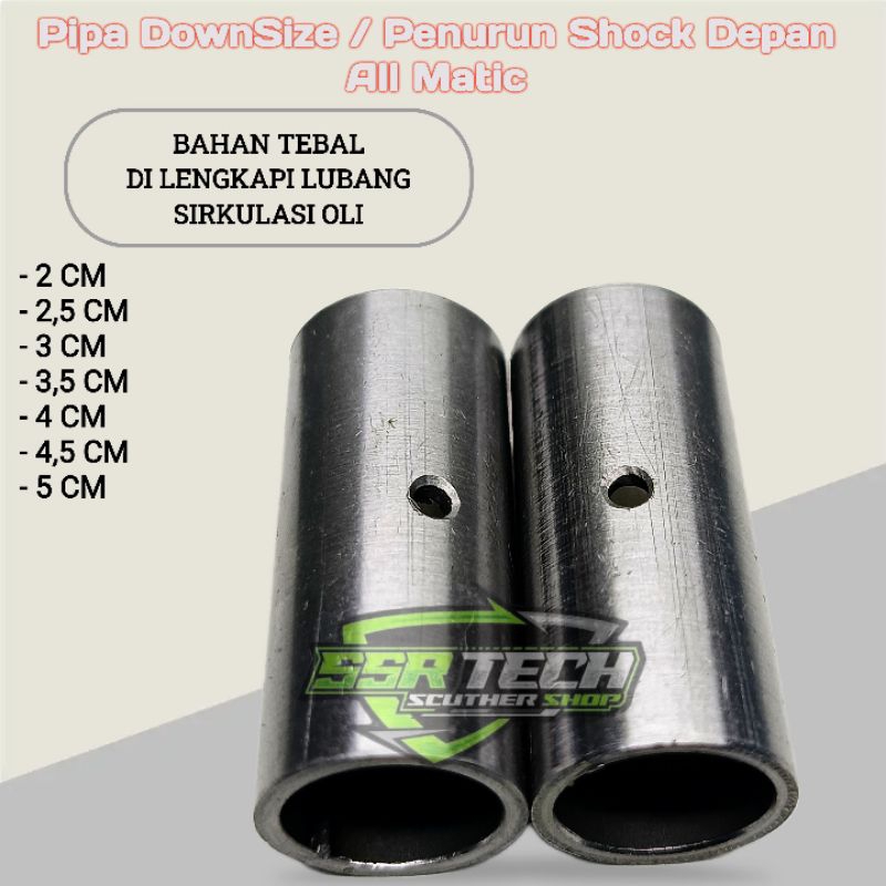Jual Bushing Pipa Down Size Lowering Shock Depan PCX Aerox Beat Vario ...