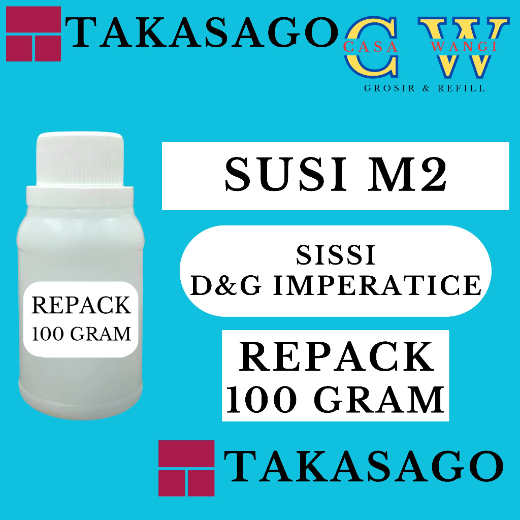 Jual (100 GR)SUSI M2 BY TAKASAGO KEMASAN REPACK 100 GR.BIBIT PARFUM ...