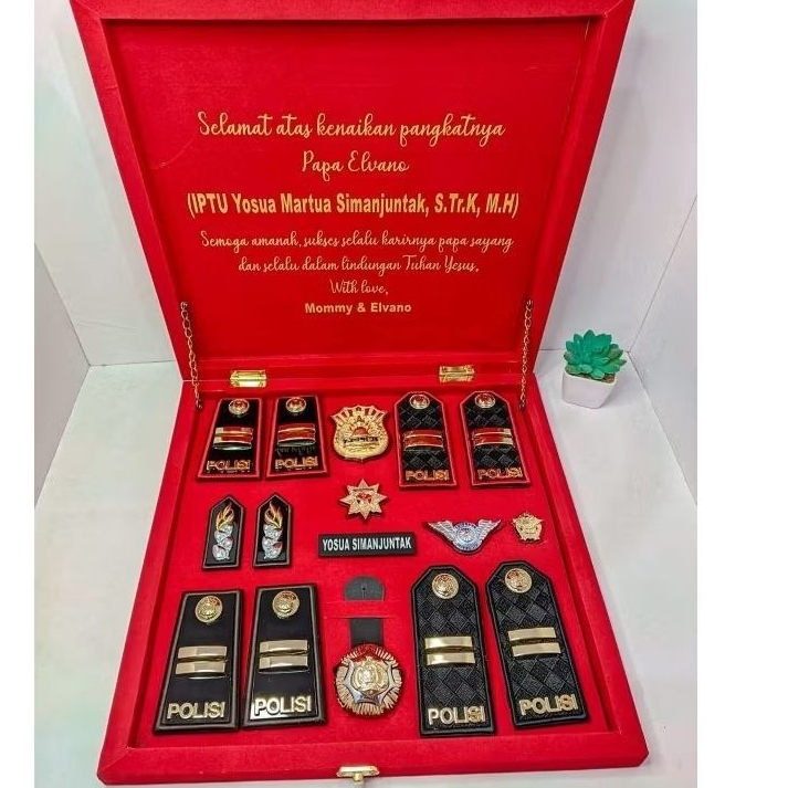 Jual PANGKAT POLISI IPTU FULSET - PANGKAT POLISI BOX - PANGKAT IPTU ...