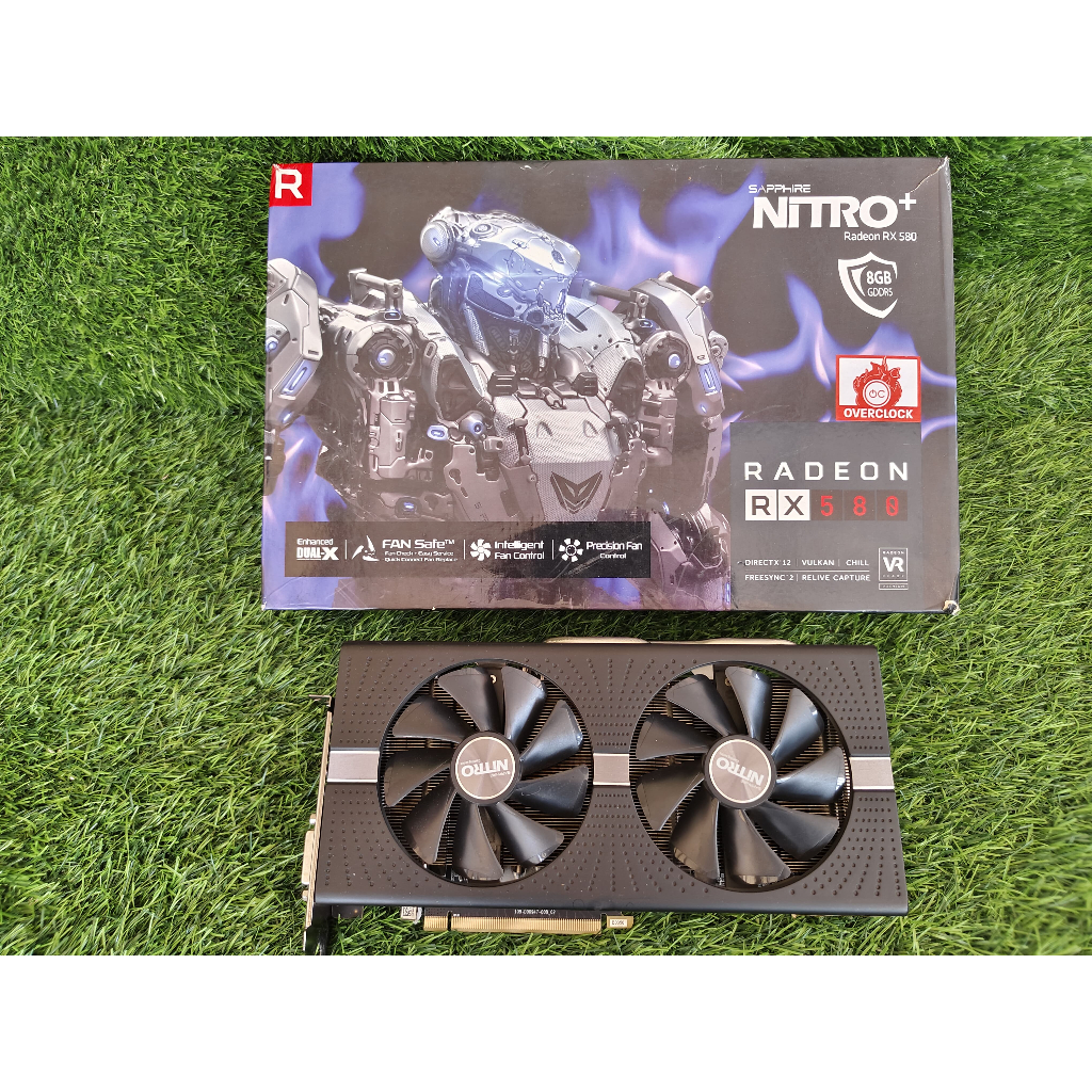 Jual RX 580 8Gb 256bit Sapphire RX 580 8Gb 256Bit GDDR5 Nitro + Mulus ...