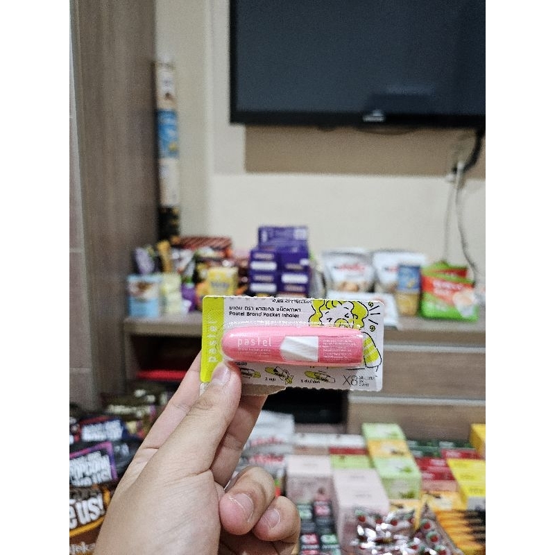 Jual (READYSTOCK) INHALER PASTEL THAILAND/INHALER LISA BLACKPINK ...