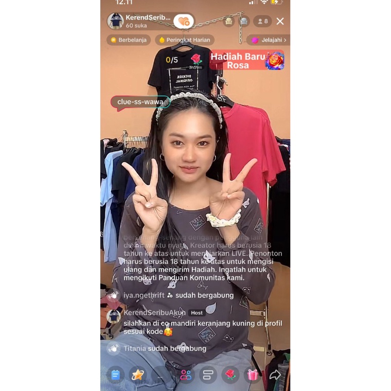 Jual KODE M94G NOTA LIVE TIKTOK 3Ribu1Ribu | Shopee Indonesia