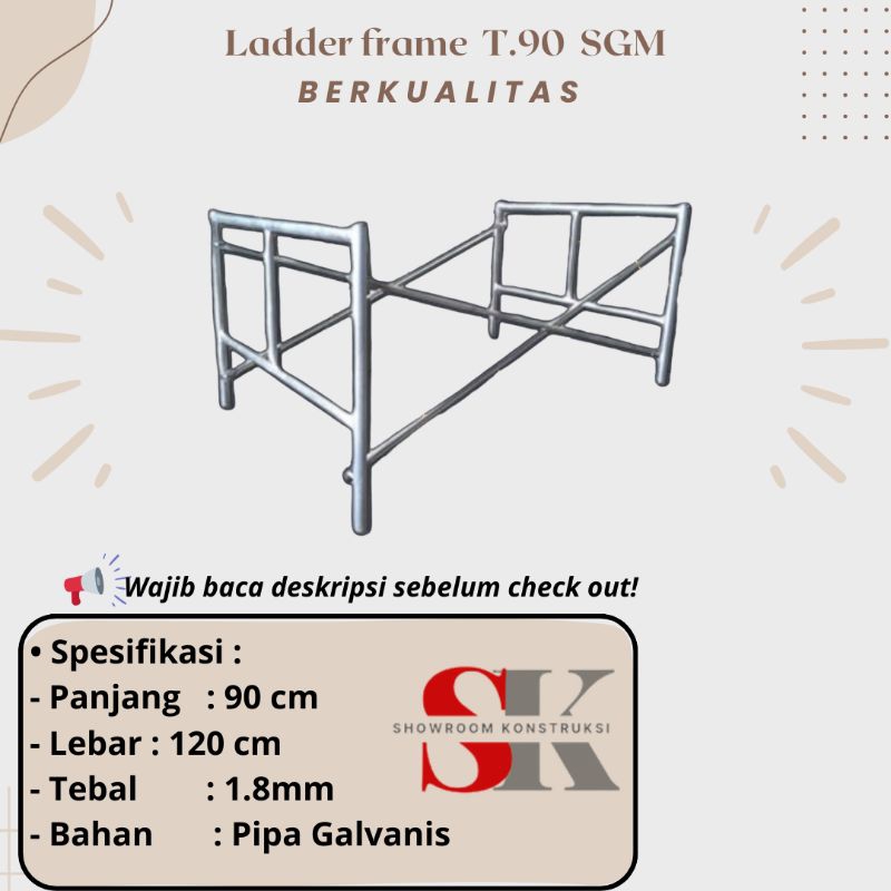 Jual Ladder frame T.90 SGM SET | Shopee Indonesia