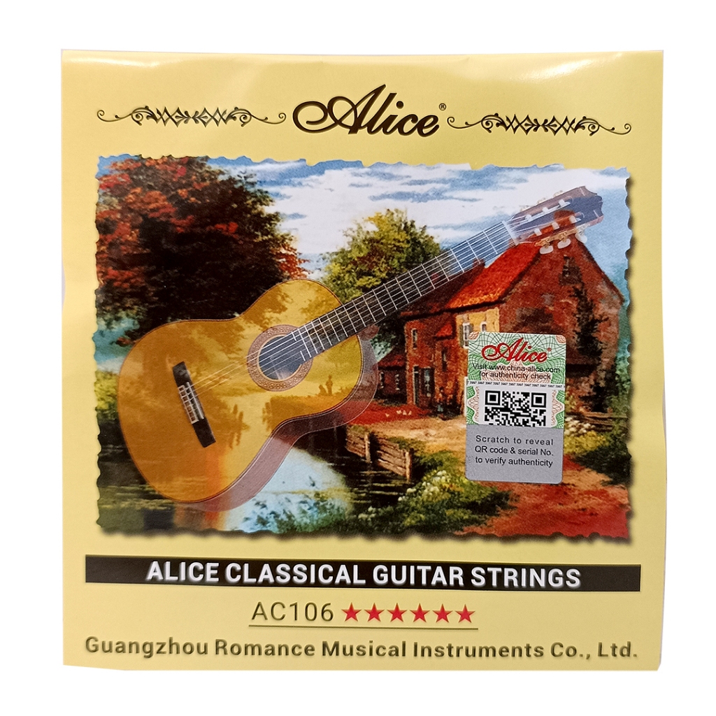 Jual Alice AC106 Senar Gitar Klasik Clear Nylon | Shopee Indonesia