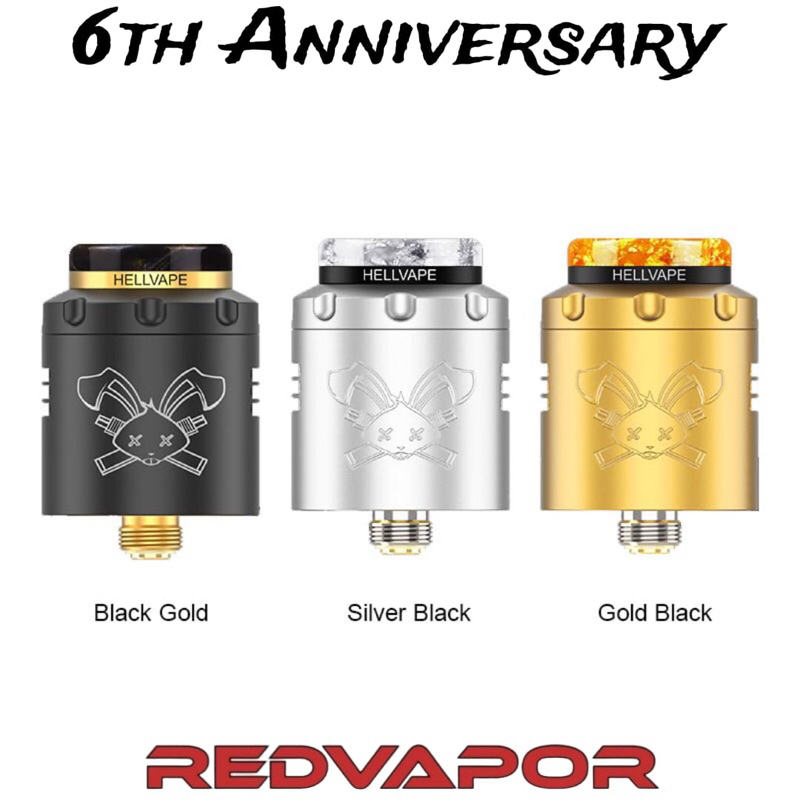 Jual Dead Rabbit V3 RDA 6 th Aniversary & Reguler Authentic Dengan ...