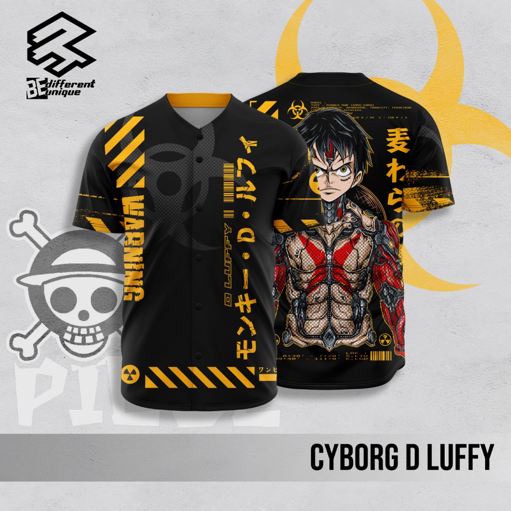 Jual Jersey Baseball Pria Wanita Dewasa Anak Dri-fit FullPrint 3R Anime ...