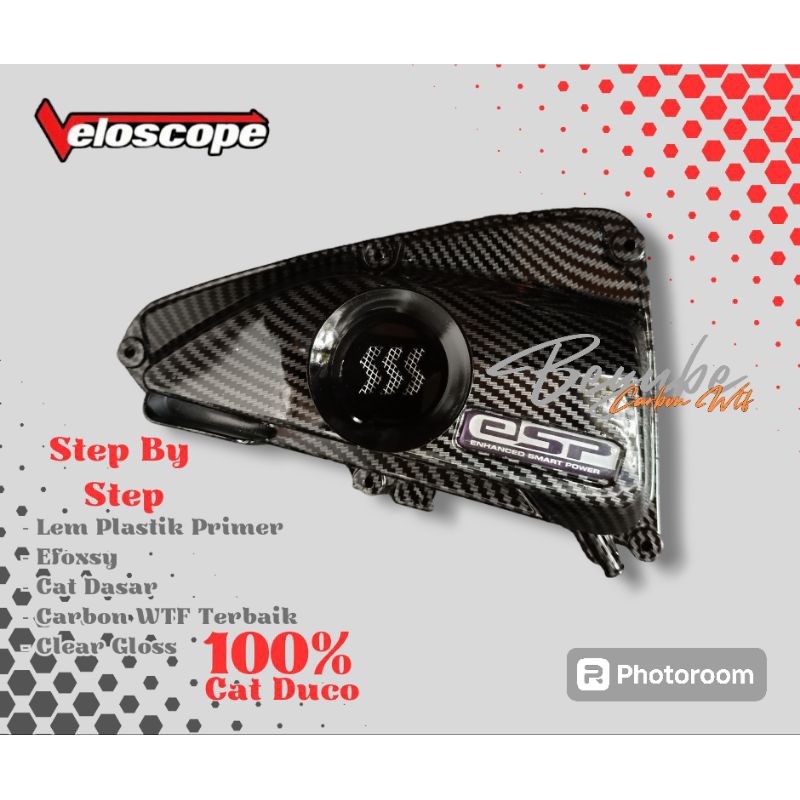 Jual extra Diskon Carbon WTF Veloscope "SSS" Honda Genio //beat cbs //beat esp//beat deluxe ...
