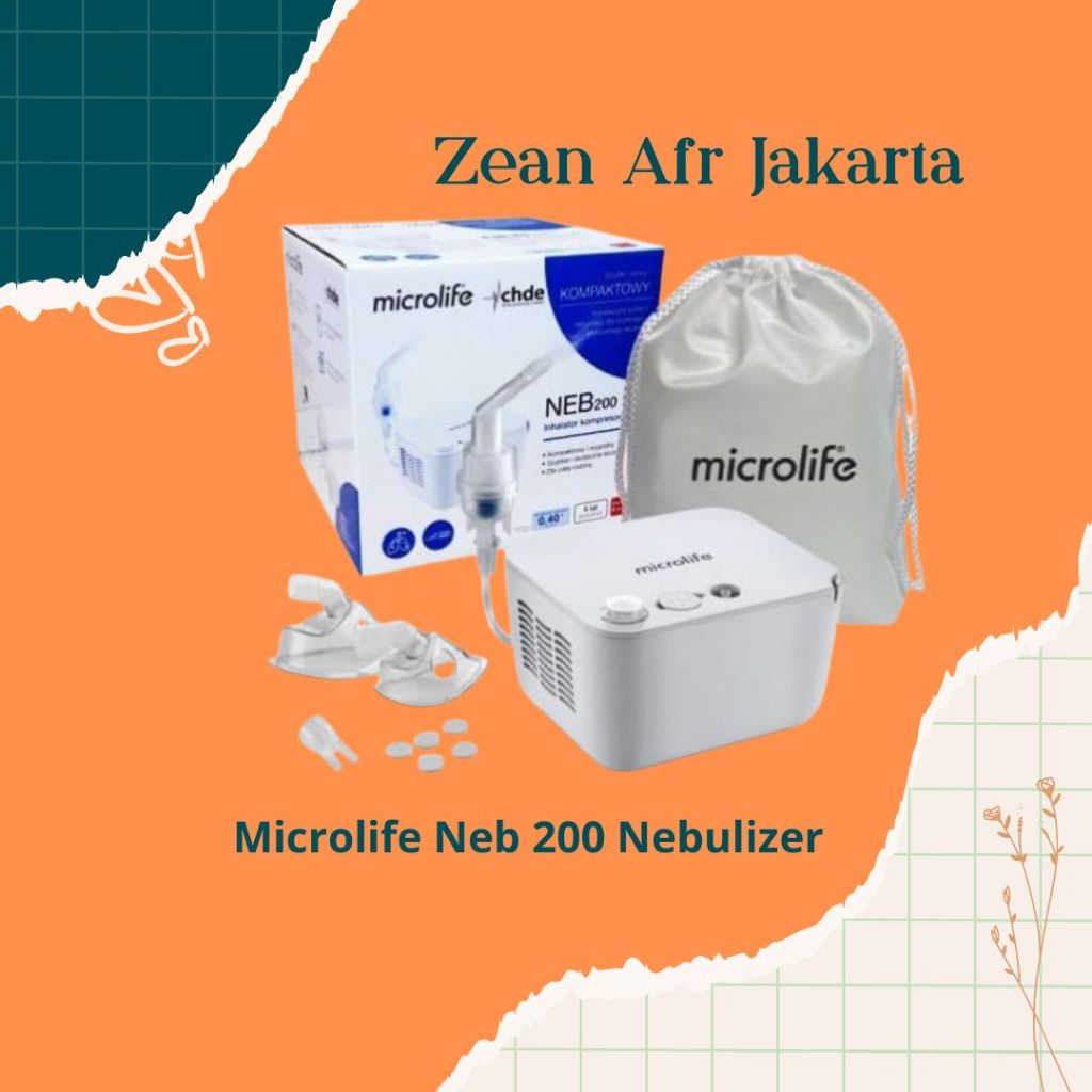 Jual Microlife Neb 200 Nebulizer Compressor Terapi Pernafasan Asma ...