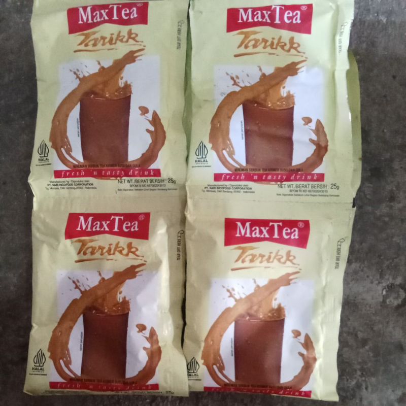 Jual Max tea Tarik 1renceng isi 10sachet | Shopee Indonesia