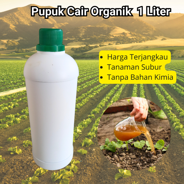 Jual Pupuk Organik Cair Urine Kambing Fermentasi 1 Liter | Shopee Indonesia