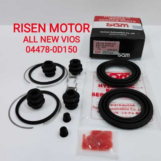 Jual CALIPER KIT ALL NEW VIOS YARIS GEN 3 KARET SEAL KIT REM CAKRAM ALL NEW VIOS YARIS GEN 3 SAM ...