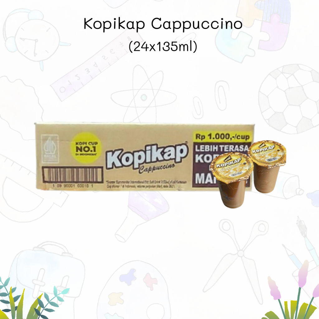 Jual Kopikap Cappuccino 24x135ml (1Karton) | Shopee Indonesia