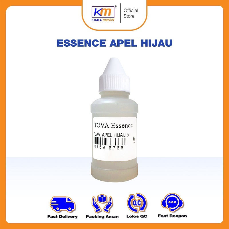 Jual Essence makanan / minuman Tova Flavor Apel Hijau 50 ml / Perisa ...