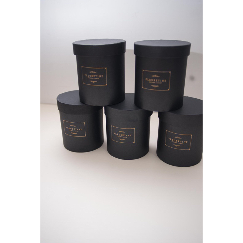 Jual Bloom box Hardbox Kotak Bulat Kotak Bunga Round box Diameter 15cm | Shopee Indonesia