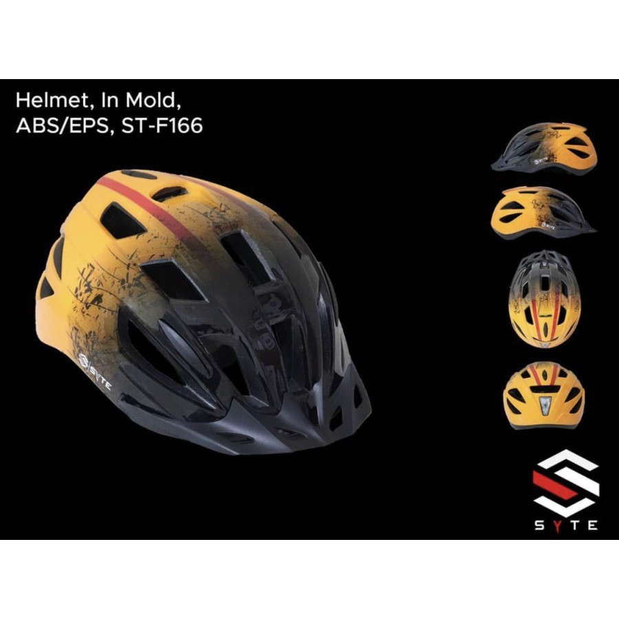 Jual Helmet/ Helm Sepeda Gunung SYTE F166 Helmet MTB | Shopee Indonesia