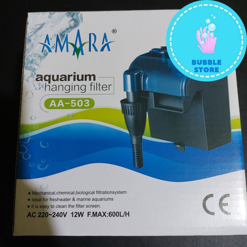 Jual AMARA AA-503 / FILTER GANTUNG AQUARIUM AMARA AA 503 / HANGING ...