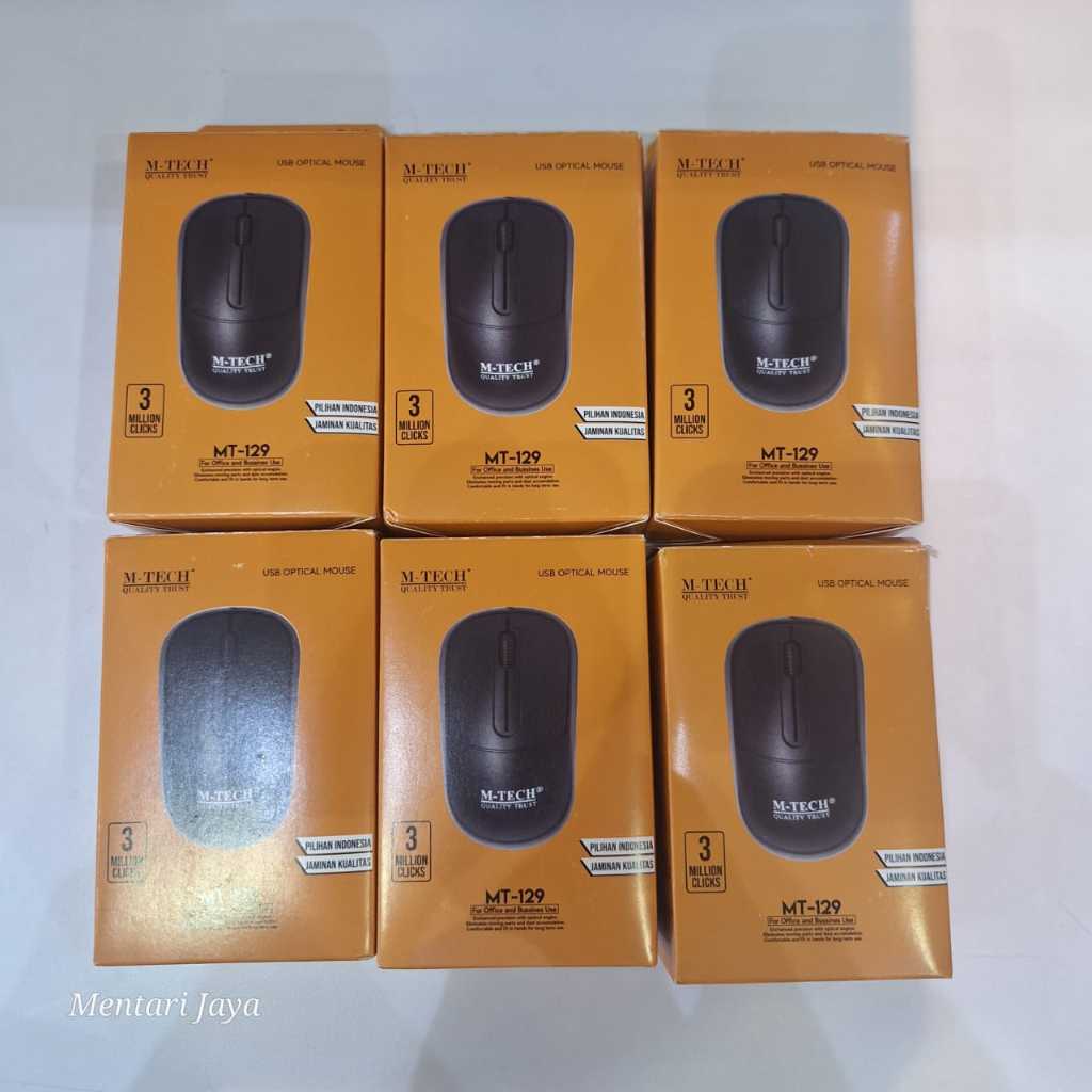 Jual Mouse Optic Standar / Mouse Optic USB MTech / M-tech Mouse USB ...