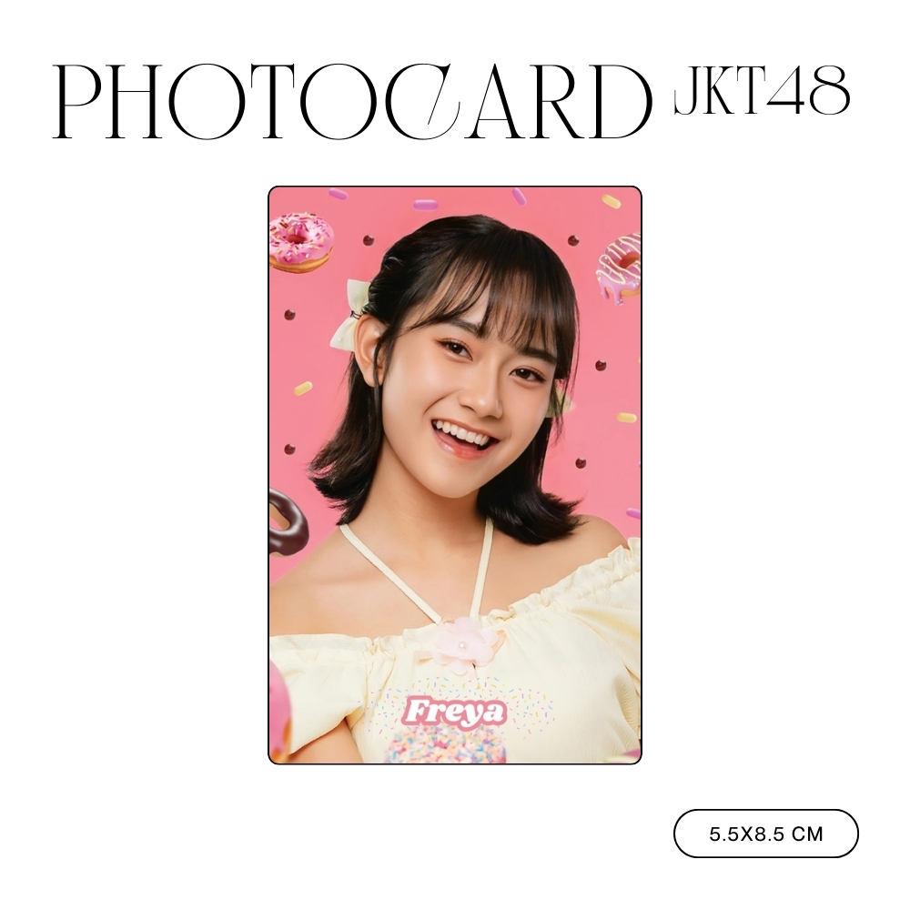 Jual PHOTOCARD JKT48 THINK DONUT (HARGA 1 PCS + LAMINASI 2 SISI) JPOP CARDS IDOL UNOFFICIAL ADEL ...