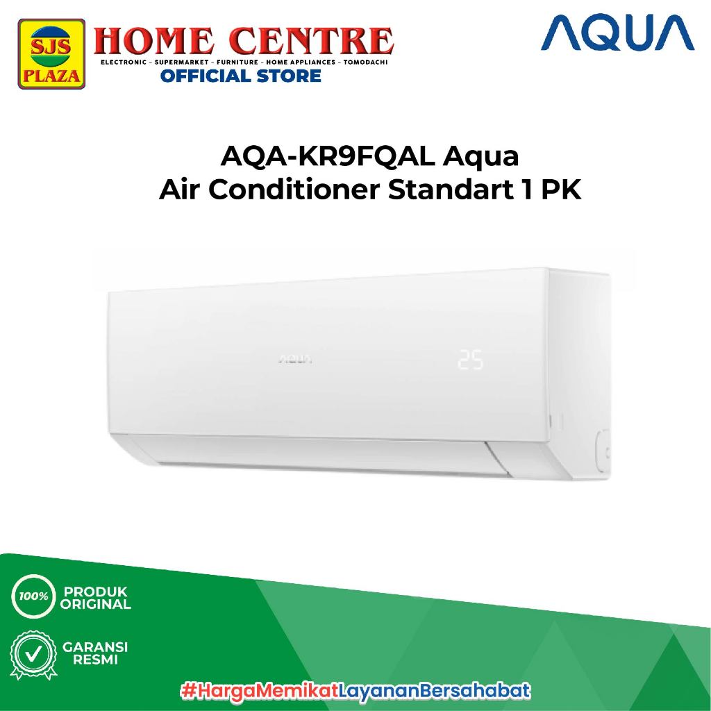 Jual AQUA Air Conditioner AC Split 1 PK Standar AQA-KCR9FQAL (UNIT ONLY ...